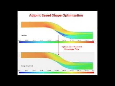Ansys Fluent Cfd Diffuser Shape Optimization Using Adjoint Method