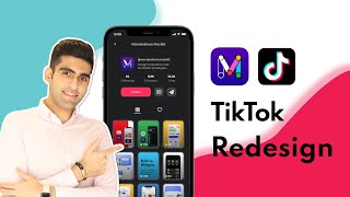 Tiktok Redesign Ui Ux Mockitt Redesign Tutorial Doovi