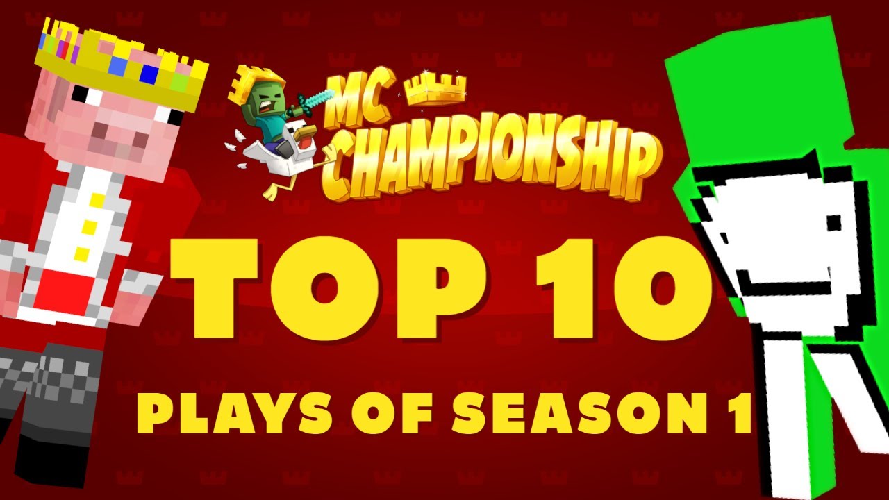 Minecraft Championship Top 10 Plays Of Season 1 Feat Dream