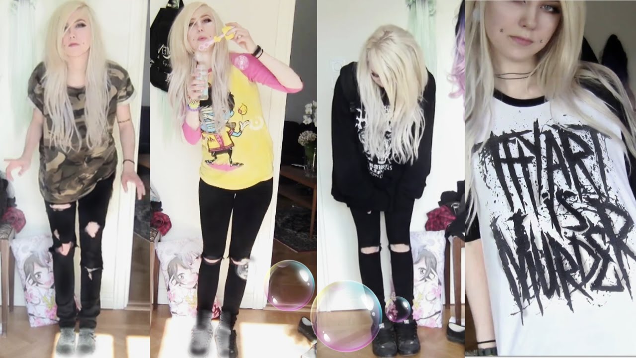 My Emo Scene Alternative Outfits Youtube