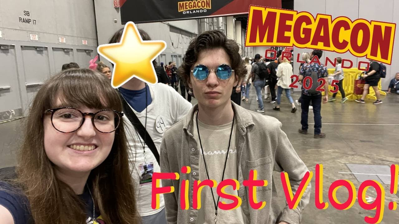 My First Vlog Megacon Orlando 2025 Youtube
