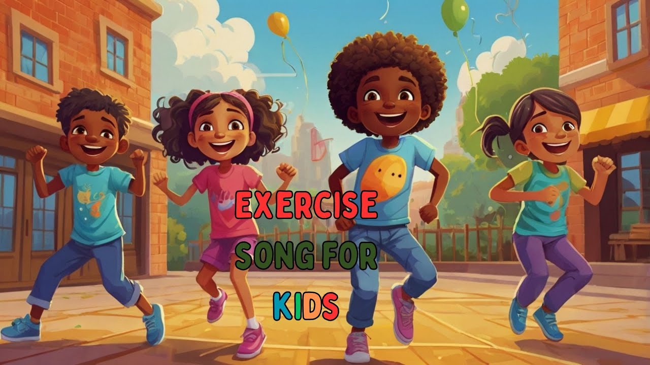 The Fun Exercise Song For Kids Exercise It S So Fun Move Your Body