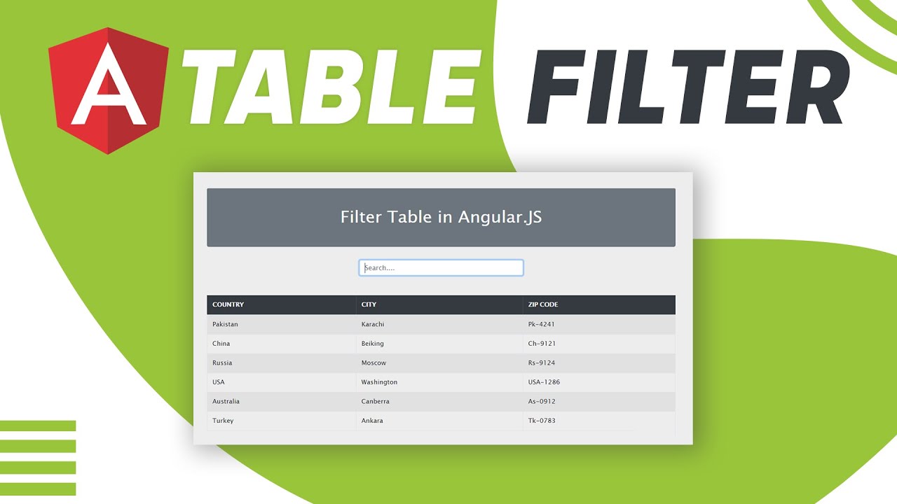 Pipe Filter Table Angular At William Santos Blog