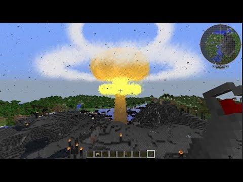 Updated Realistic Nuke Explosion Minecraft Youtube