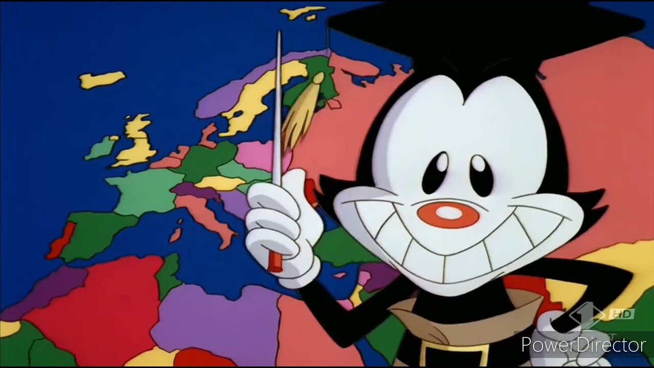 Os Animaniacs As Nações Do Mundo O Mundo De Yakko Portugues Youtube