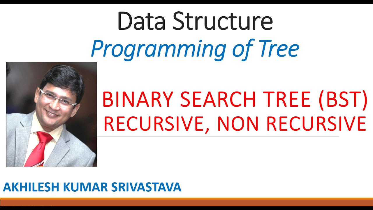 Binary Search Tree Insertion Programming In C Youtube