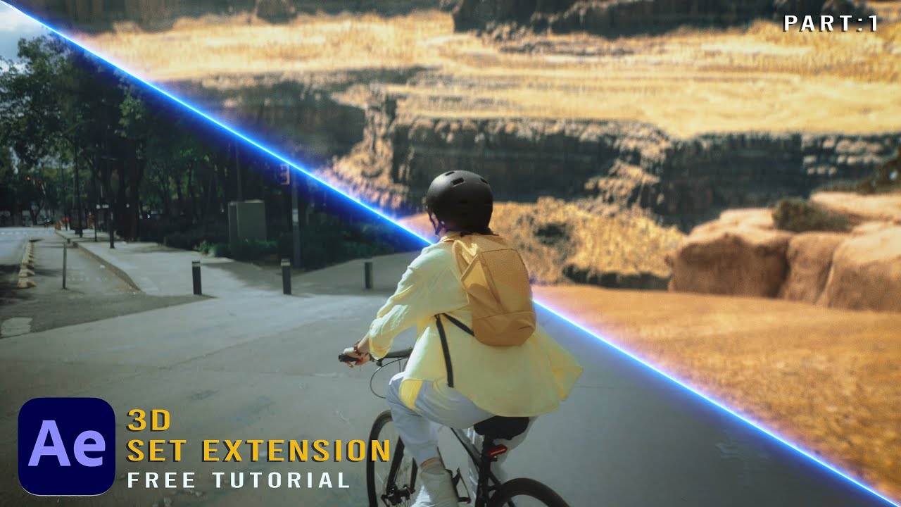 After Effects Tutorial 35 3d Set Extension Eng Pt 1 2 Youtube