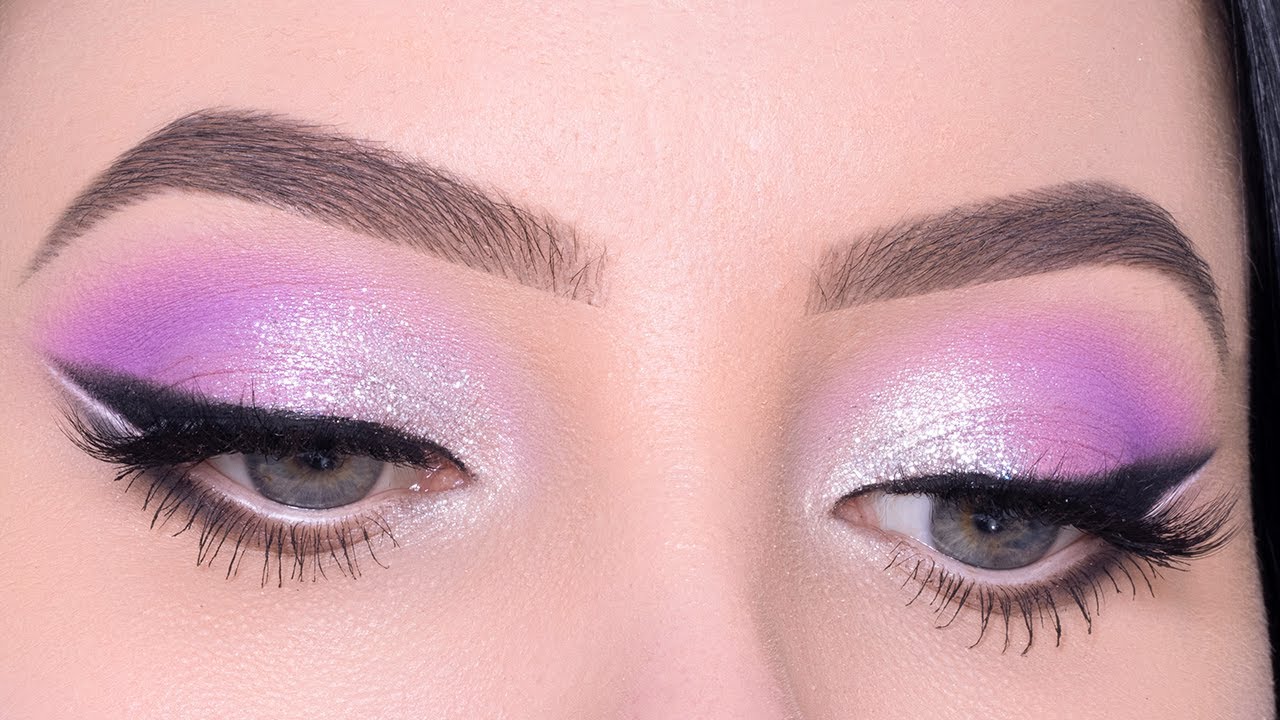Purple And Silver Makeup Tutorial Saubhaya Makeup