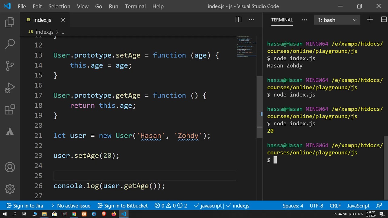 20 Function Prototype Javascript Youtube