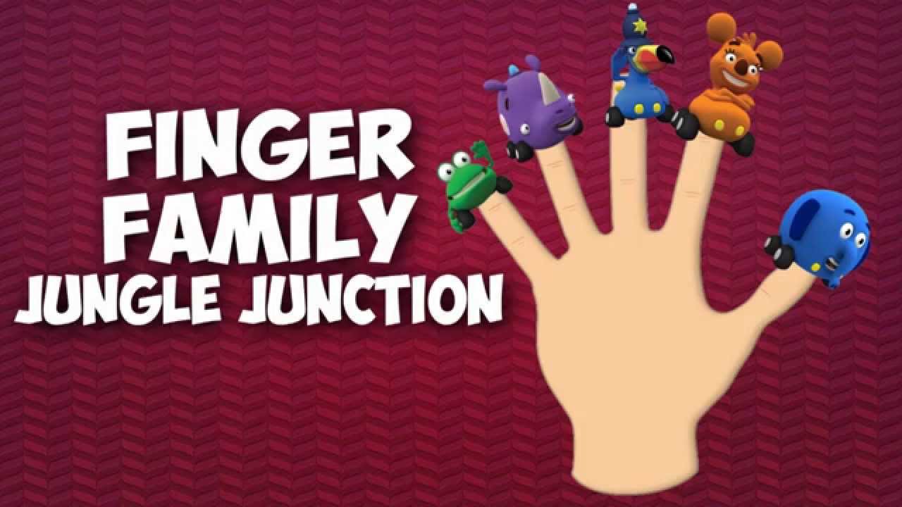 Daddy Finger Family Song Jungle Junction Nursery Rhymes For Children