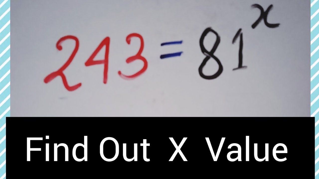 A Simple Exponential Problem Youtube