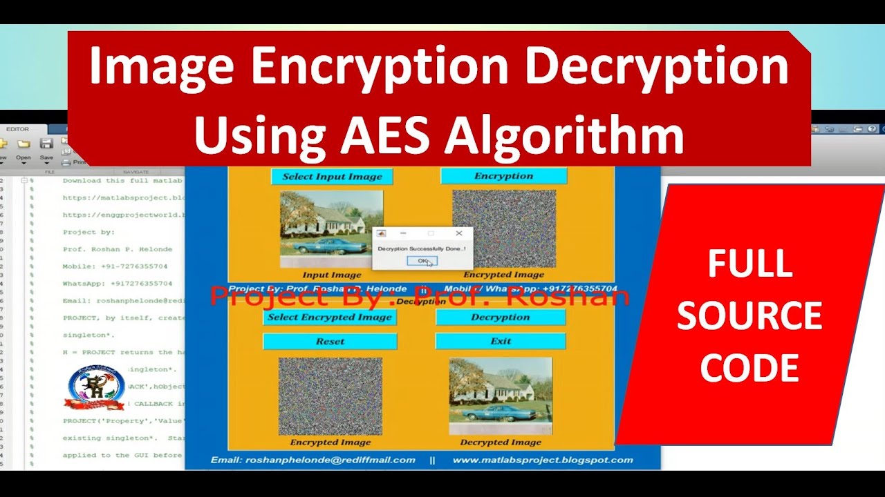 Image Encryption Decryption Using Aes Algorithm Aes Image Encryption
