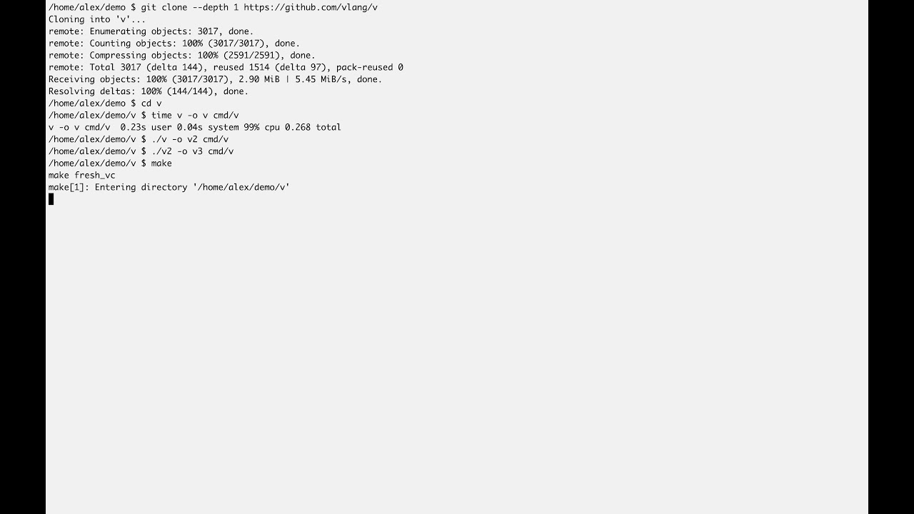The V Programming Language General Dev Chat Devtalk