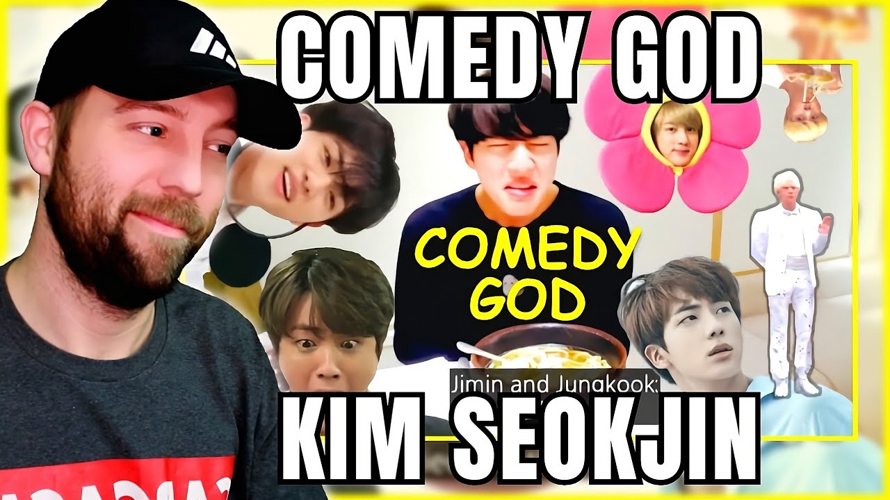 Comedy God Kim Seokjin Reaction Jin From Bts Is Hilarious Youtube