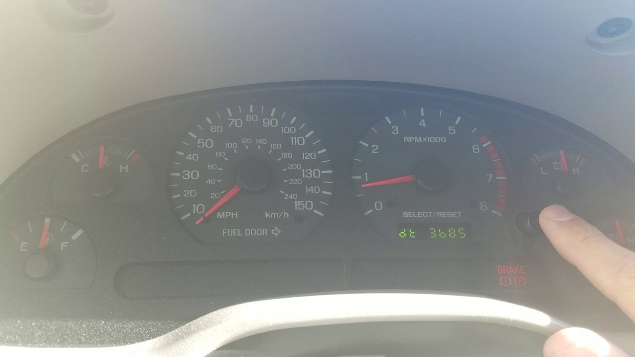 99 04 Ford Mustang Secret Hec Cluster Daignosis Youtube