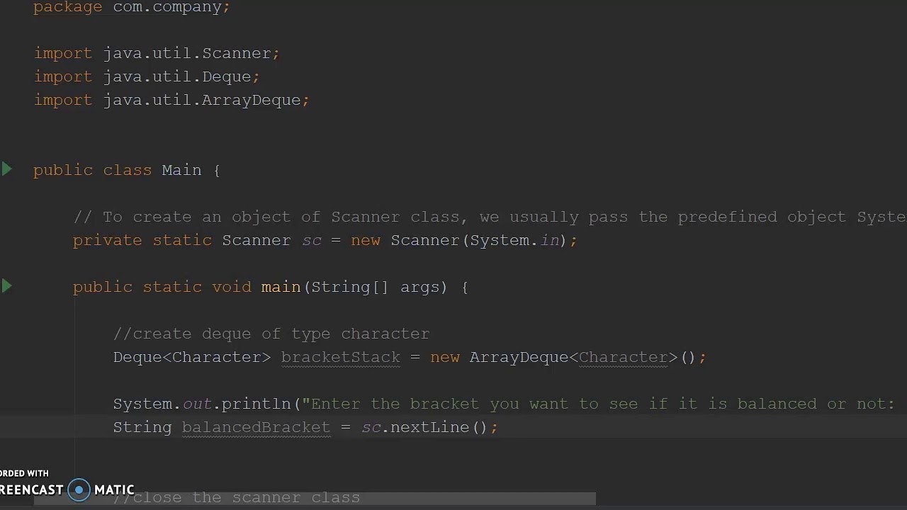 Java Stack Balanced String Part 1 Hackerrank Youtube