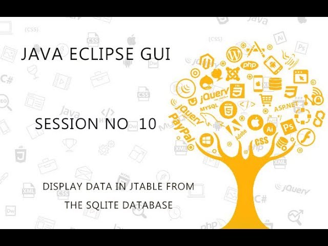 Java Eclipse Gui Tutorial 9 Populate Jtable Data From Tutorial On