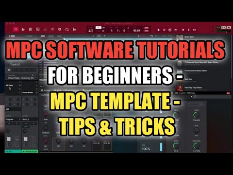 Mpc Software Tutorials Mpc Template Mpc Tip Mpc Trick Youtube