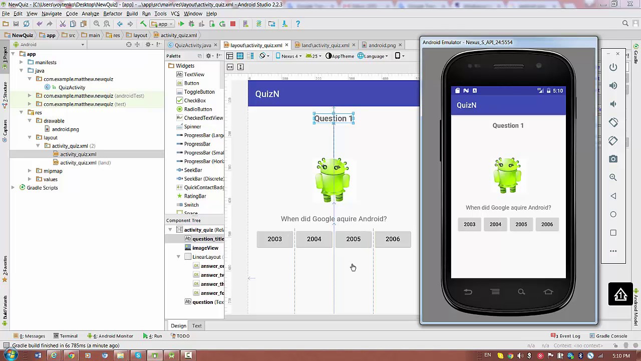 Using Relative Layout In Android Studio Design Talk