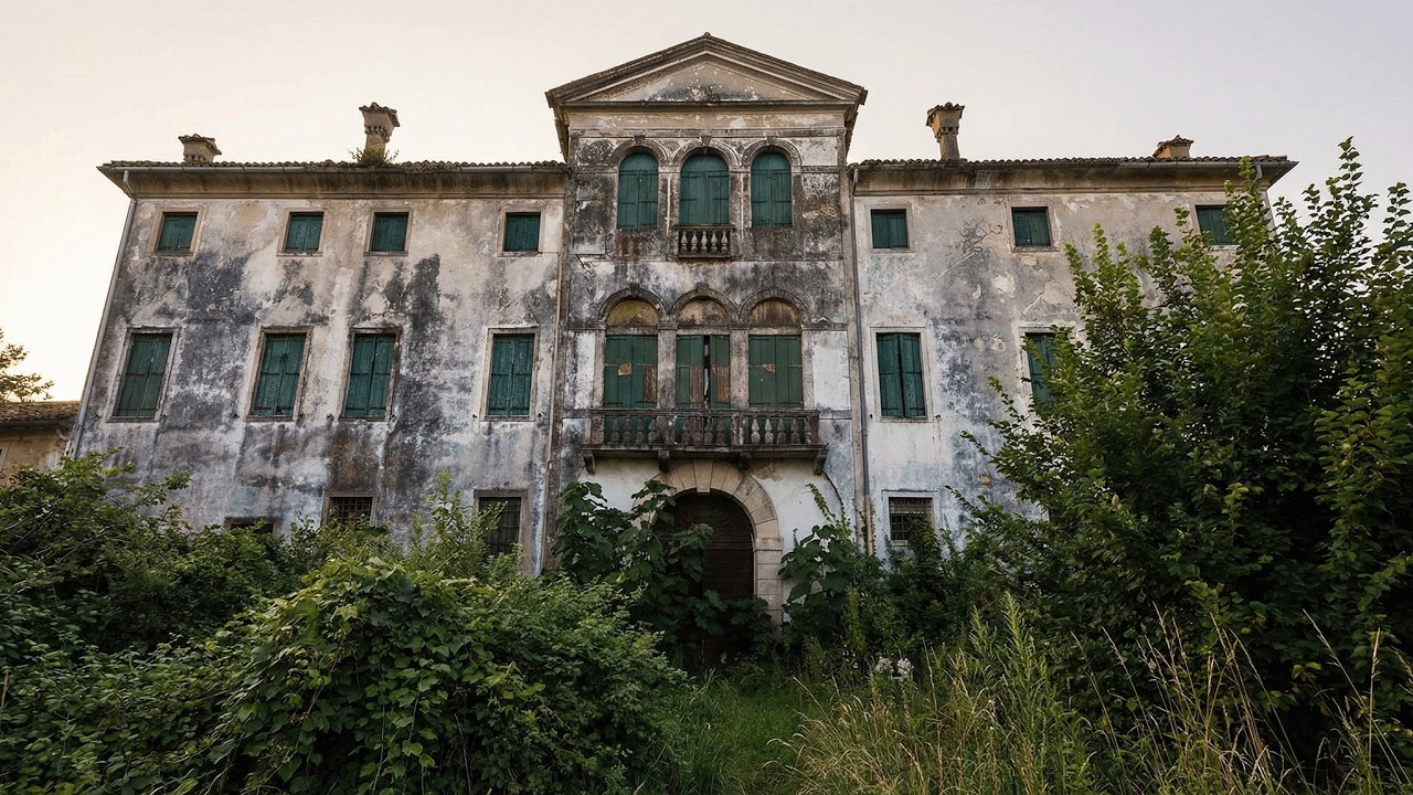Astonishing Abandoned 17th Century Italian Palace Of A Venetian Family