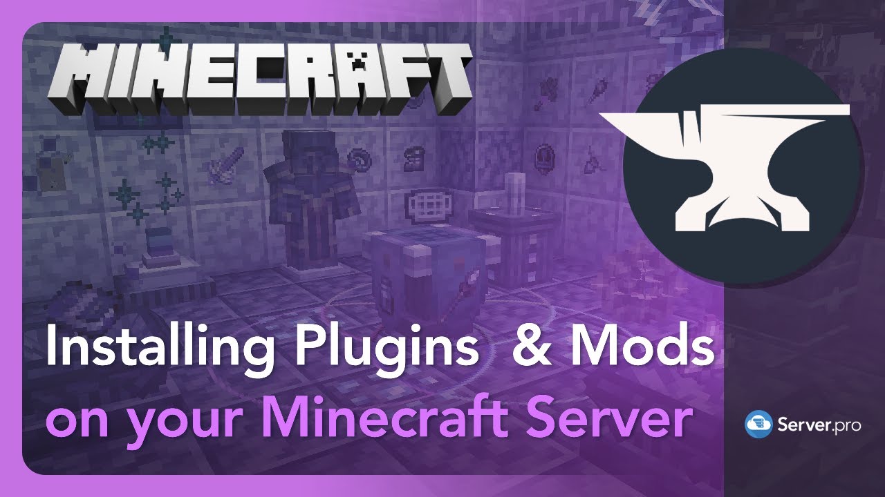 How To Install Plugins Mods On Your Server Minecraft Java Youtube