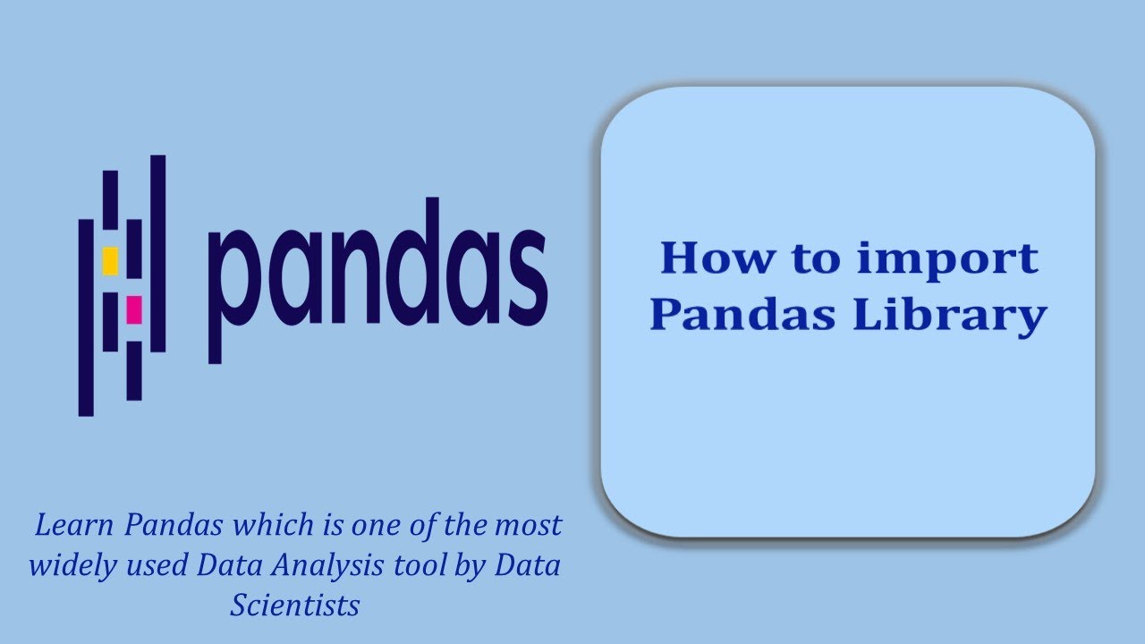 How To Import Pandas In Vscode Printable Forms Free Online