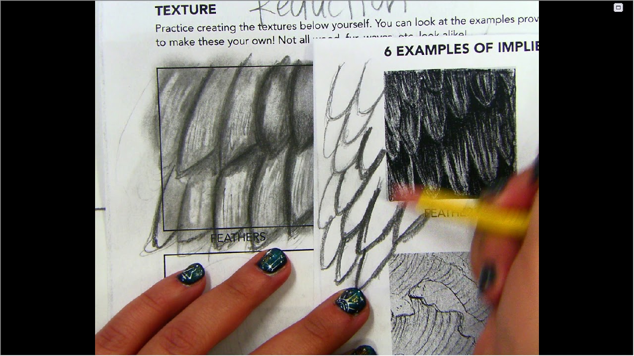 Implied Texture Paintings