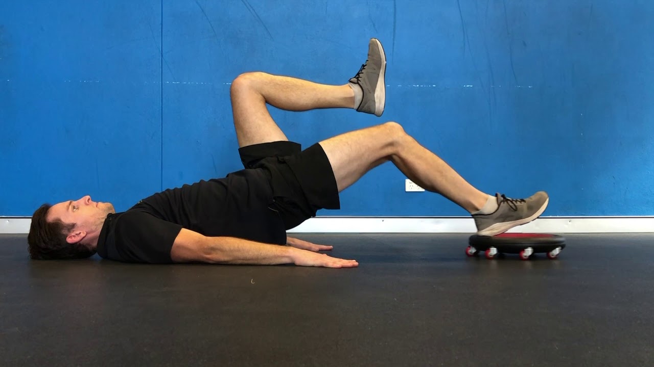 Sl Hamstring Slider Youtube