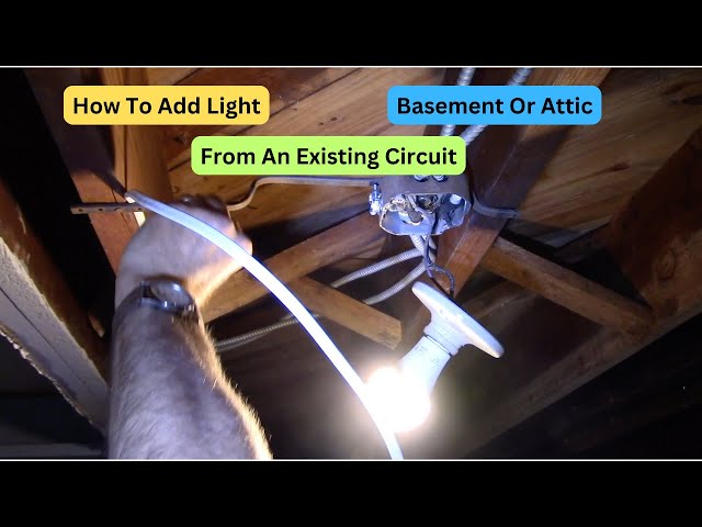 Adding Lights To Existing Circuit Wiring Diagrams To Add A New Light