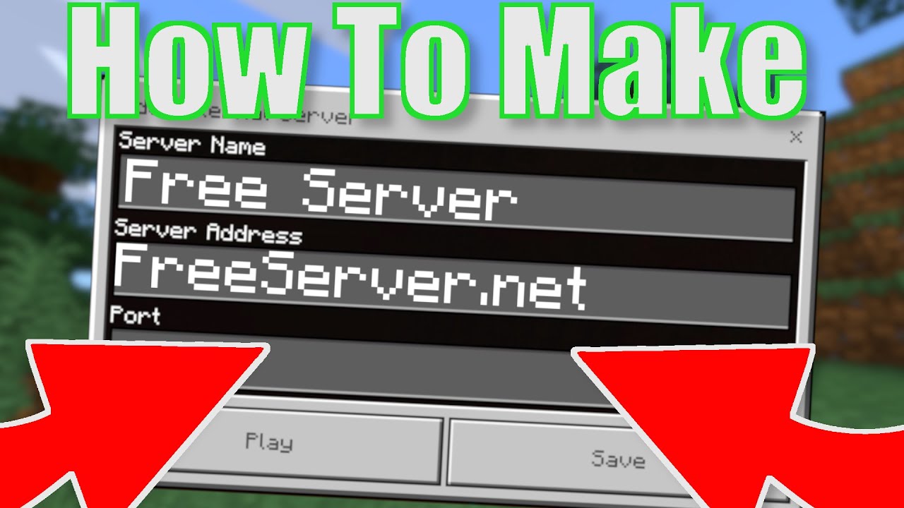 How To Make Minecraft Server