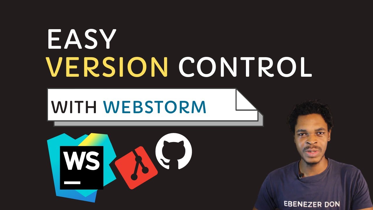 Version Control With Webstorm 2021 1 Git And Github Youtube