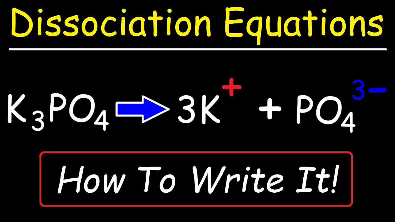 Nacl Dissociation Explained Equation Process And Examples