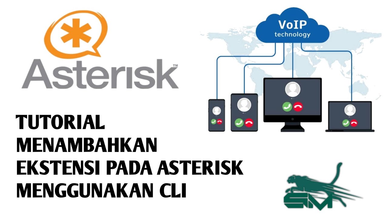 Tutorial Menambahkan Ekstensi Pada Asterisk Menggunakan Cli Voip Sm