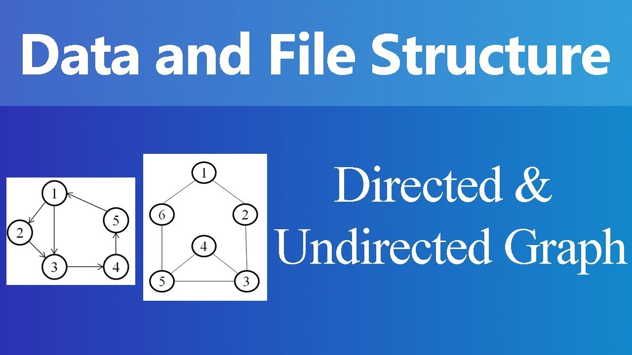 Directed Graph And Undirected Graph Hindi Youtube