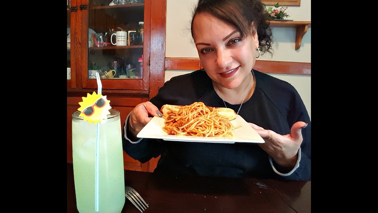 Spaghetti Mukbang Youtube