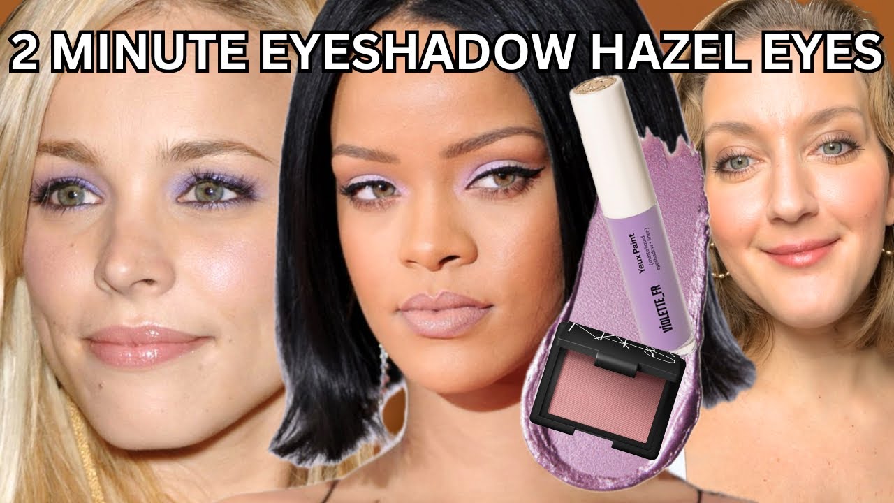 2 Minute Eyeshadow For Hazel Eyes Youtube