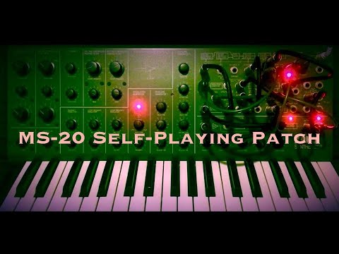 Korg Ms 20 Jun 11 25 Self Playing Patch Youtube
