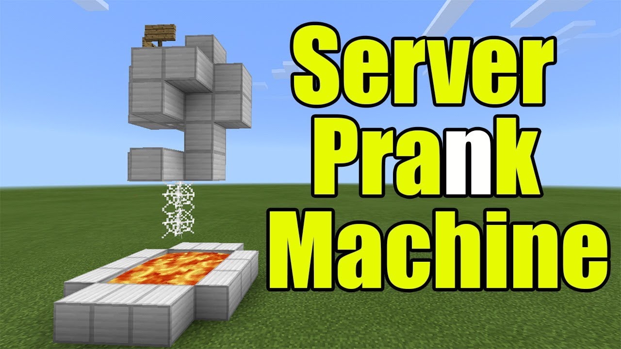 Server Prank Machine Don T Push The Button If You Re On This Server