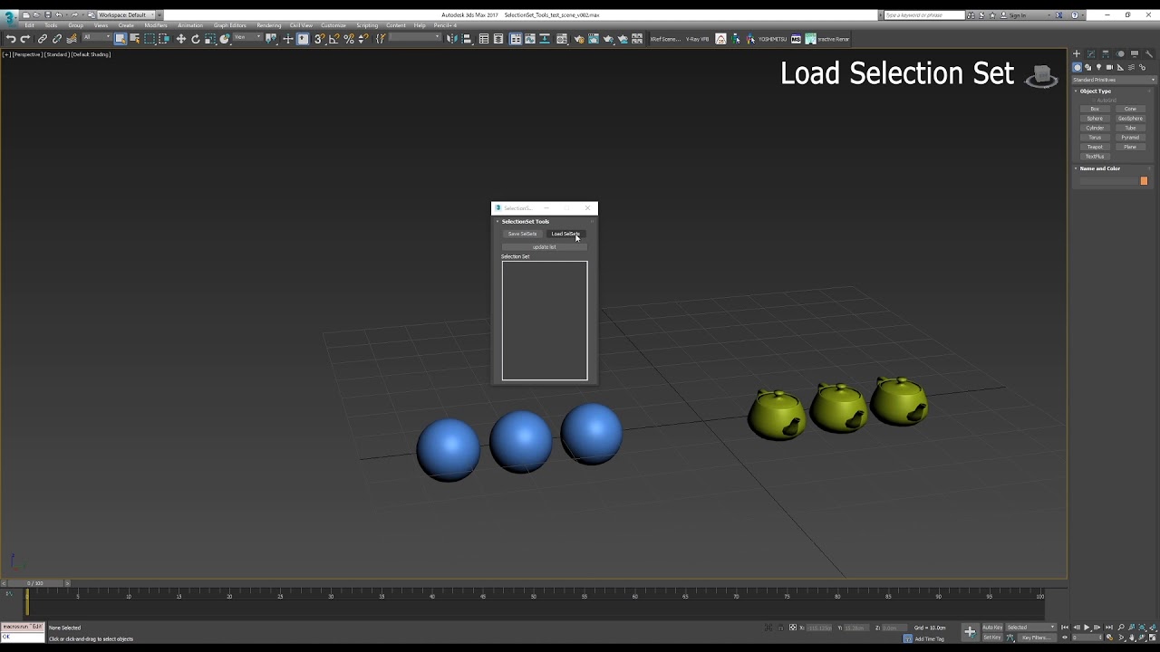 Selectionset Tools Demo Youtube