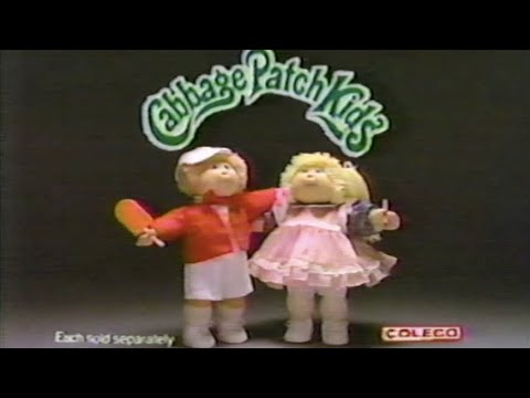 1986 Cabbage Patch Kids Commercial Youtube