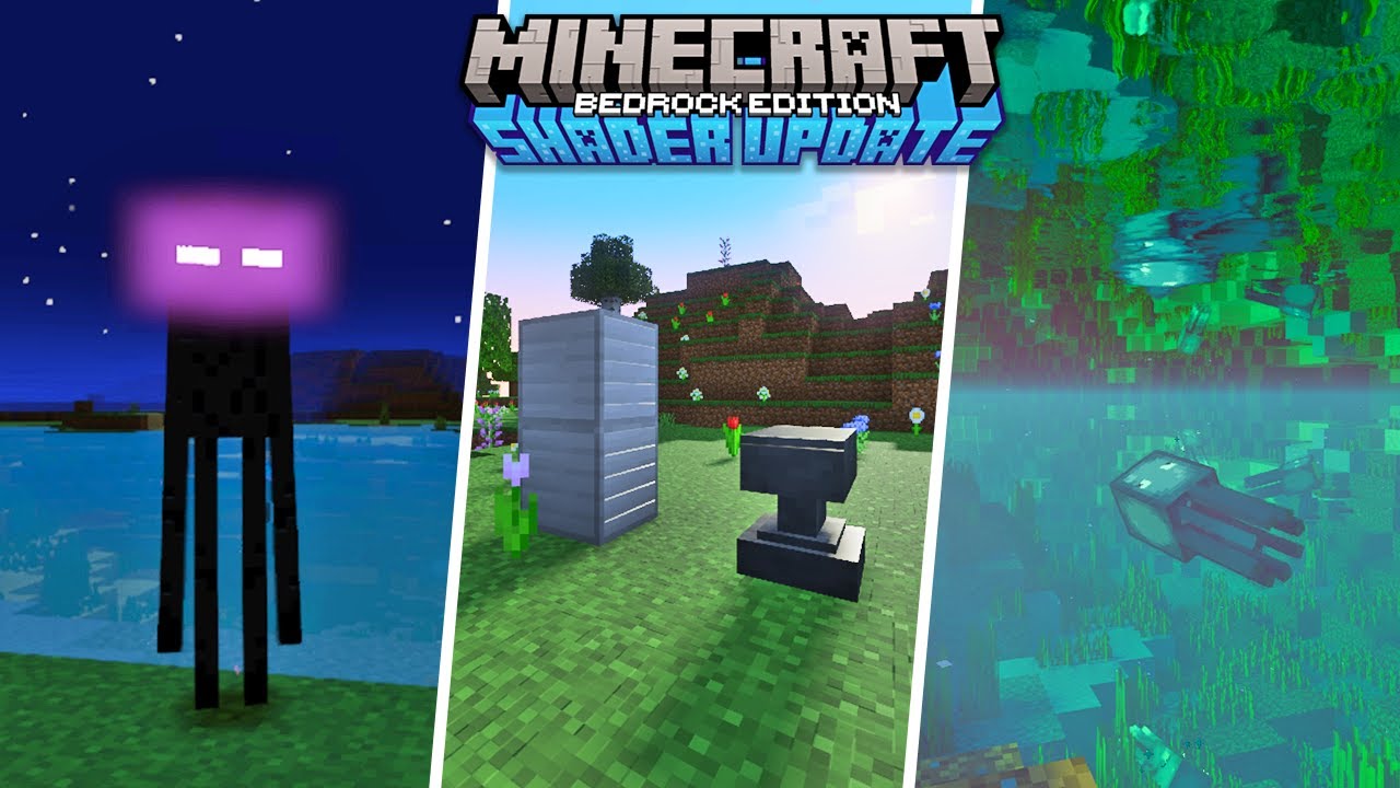 How To Use Minecraft Bedrock Shaders Android Xbox Pc Youtube