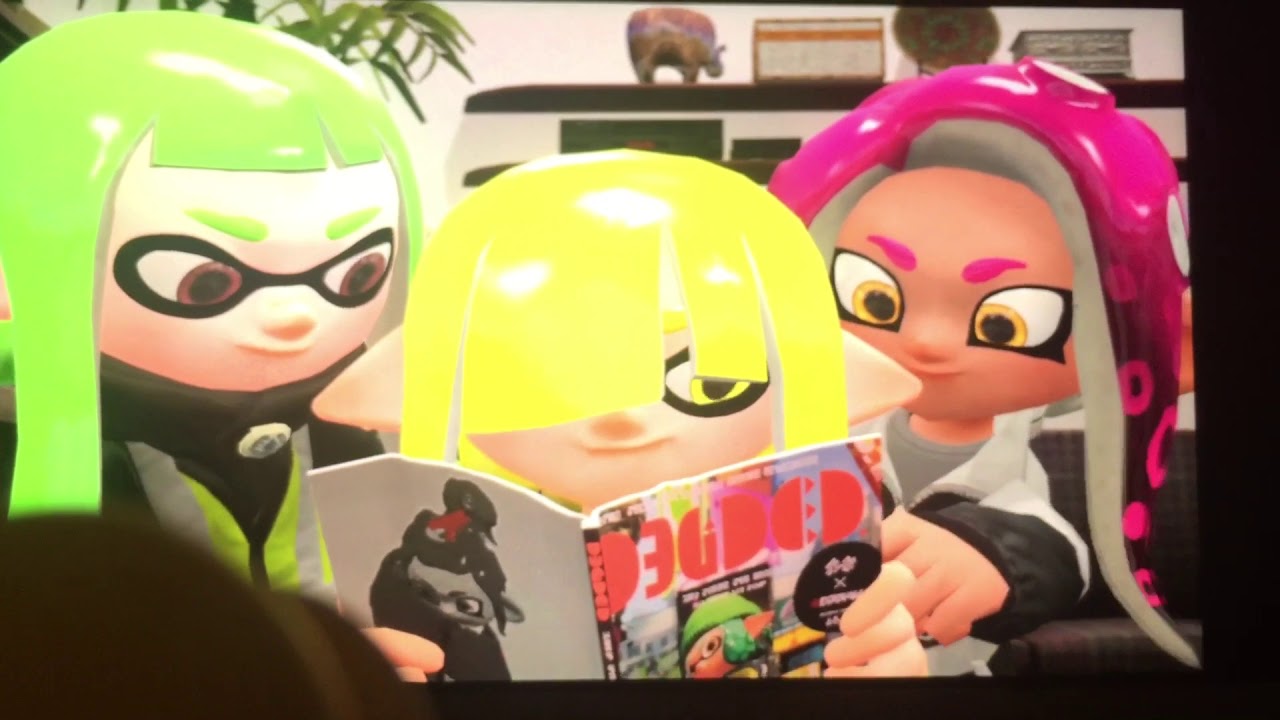 Wario React To Splatoon Animation Good Hair Day Youtube