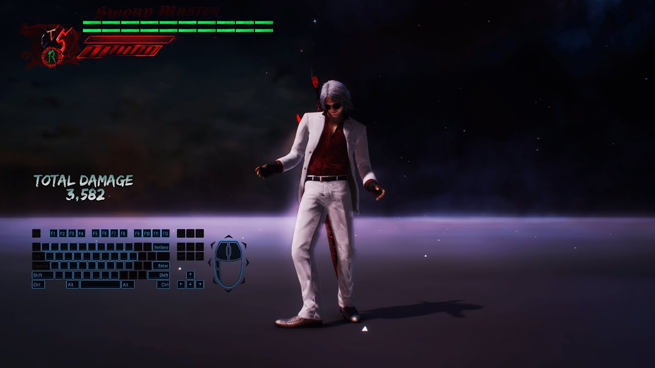 Devil May Cry 5 Some Dante Combo Practice Youtube