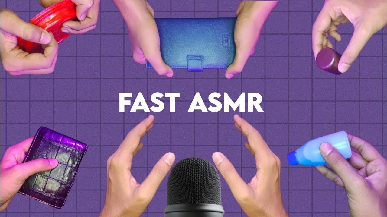Asmr Fast Aggressive Triggers Assortment Random Triggers Asmr Youtube