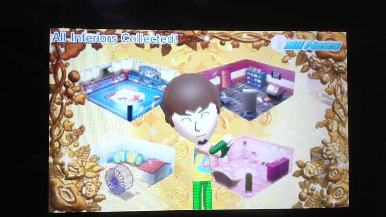 Tomodachi Life All Interiors Collected Youtube