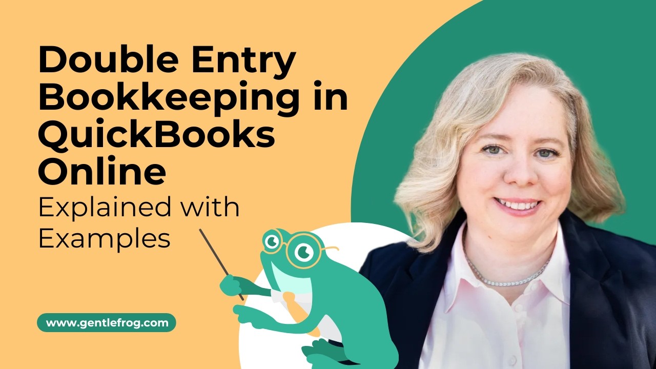 Double Entry Bookkeeping In Quickbooks Online Explained With Examples