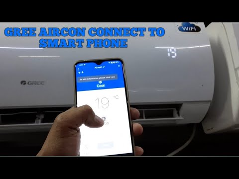 How To Connect Gree Aircon To Wi Fi Paano Ba Mag Connect Sa Wi Fi Gree