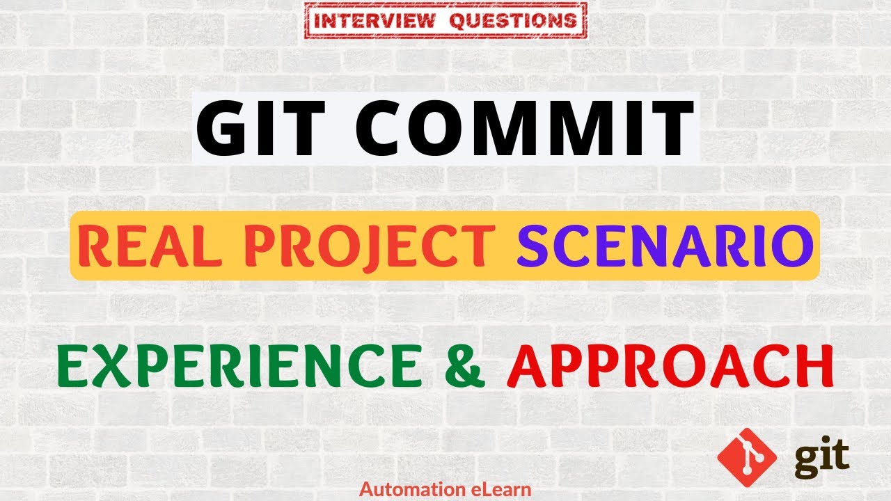 Git Commit How To Commit Changes Effectively Real Project