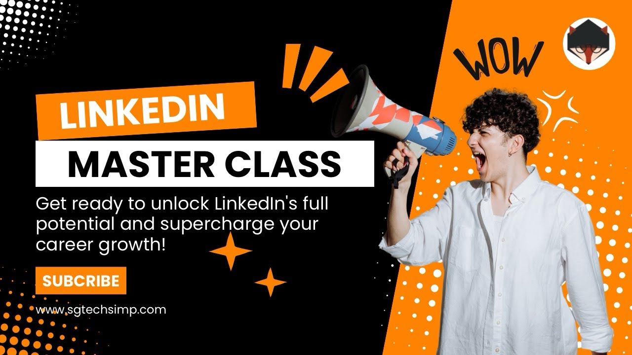 Linkedin Master Class Youtube