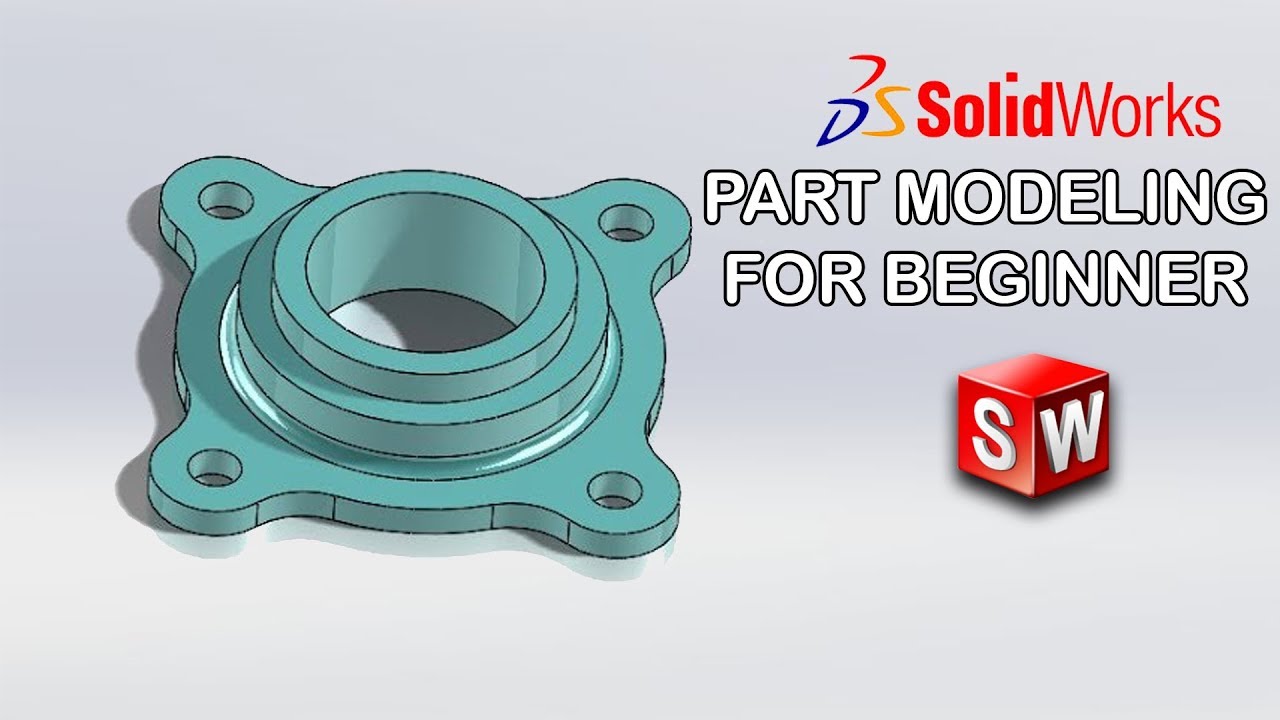 Solidworks Basic Tutorial 1 Part Modeling For Beginners Solidworks